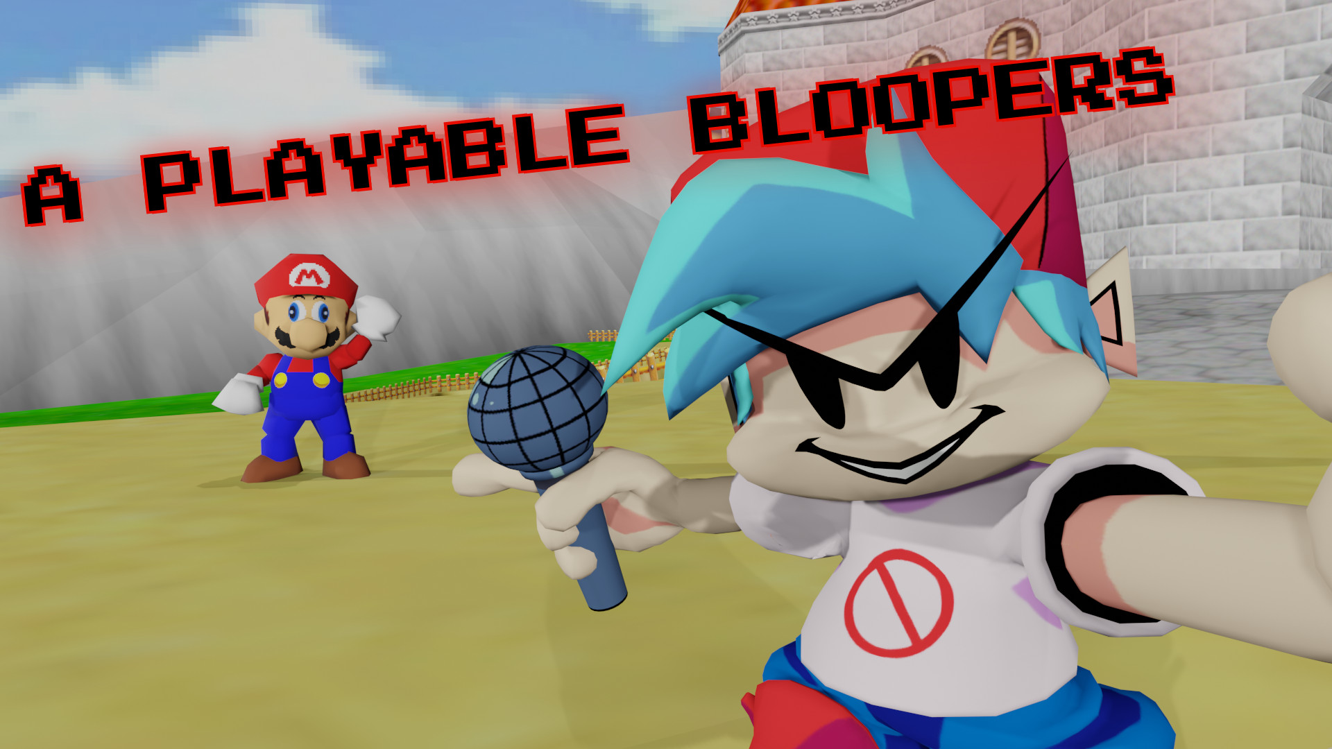 Bloopers Playable (fanmade song of Mario Madness) Mod for Friday Night ...