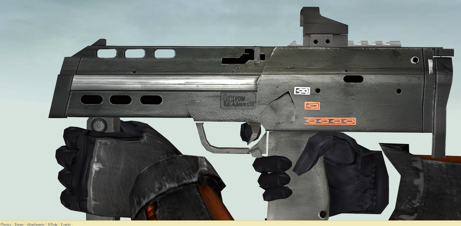 New old SMG2/MP7 Mod for Half-Life 2 | HL2 Mods