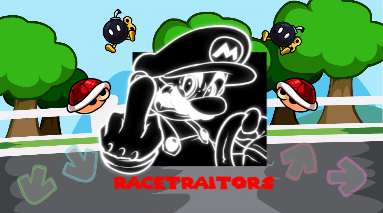 FNF MM v2 RaceTraitors Hard Mode Mod for Friday Night Funkin' | FNF Mods