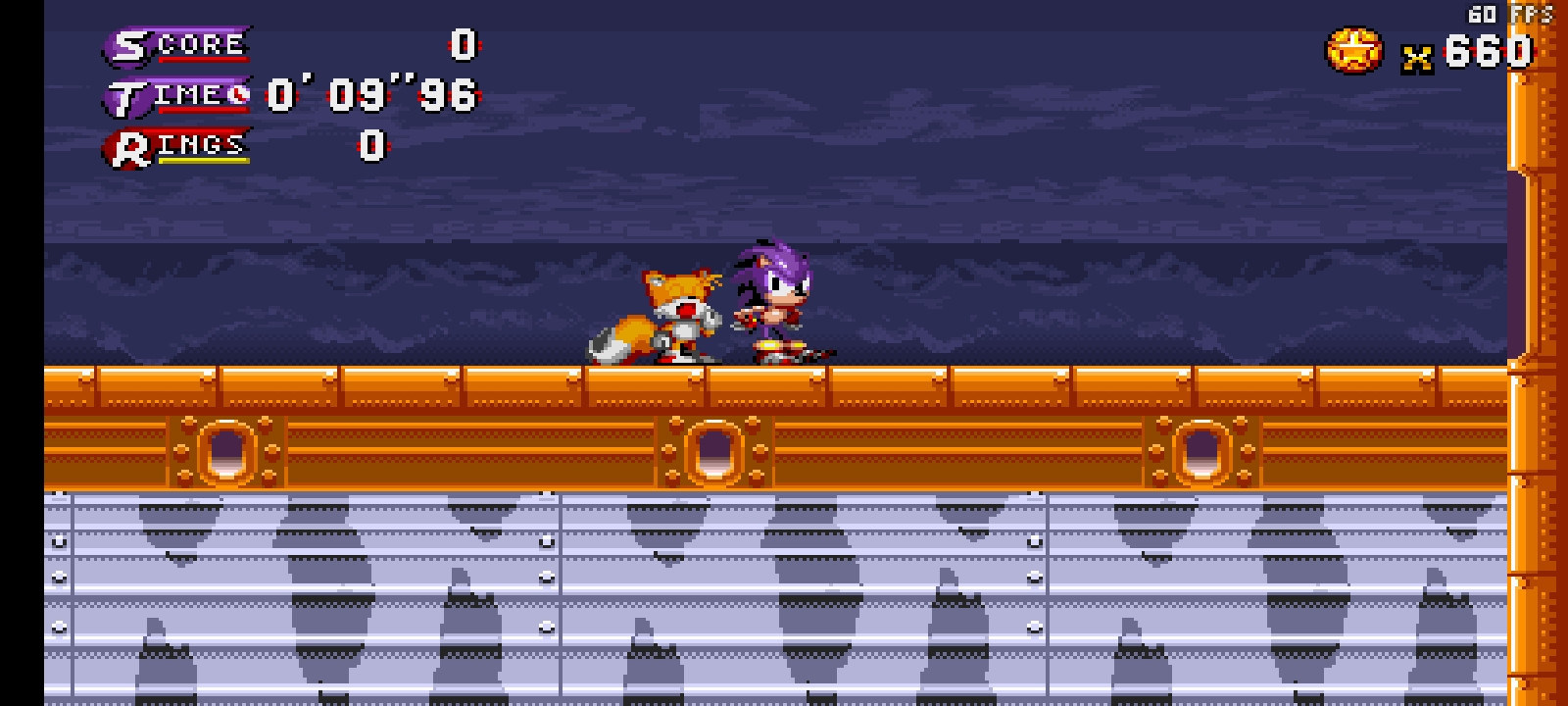 Pana Der Hejhog HUD Remastered Mod for Sonic 3 A.I.R. | S3AIR Mods