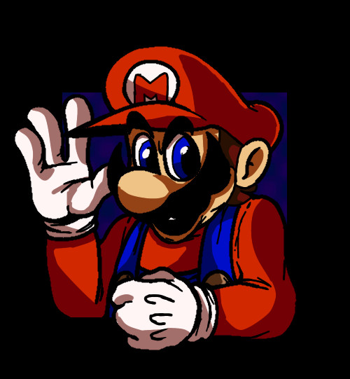 fnf mario madness colored freeplay art Mod for Friday Night Funkin ...