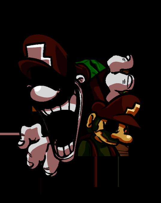 fnf mario madness colored freeplay art Mod for Friday Night Funkin ...