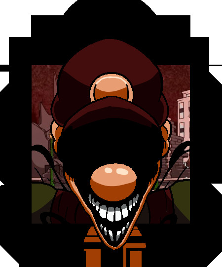 fnf mario madness colored freeplay art Mod for Friday Night Funkin ...
