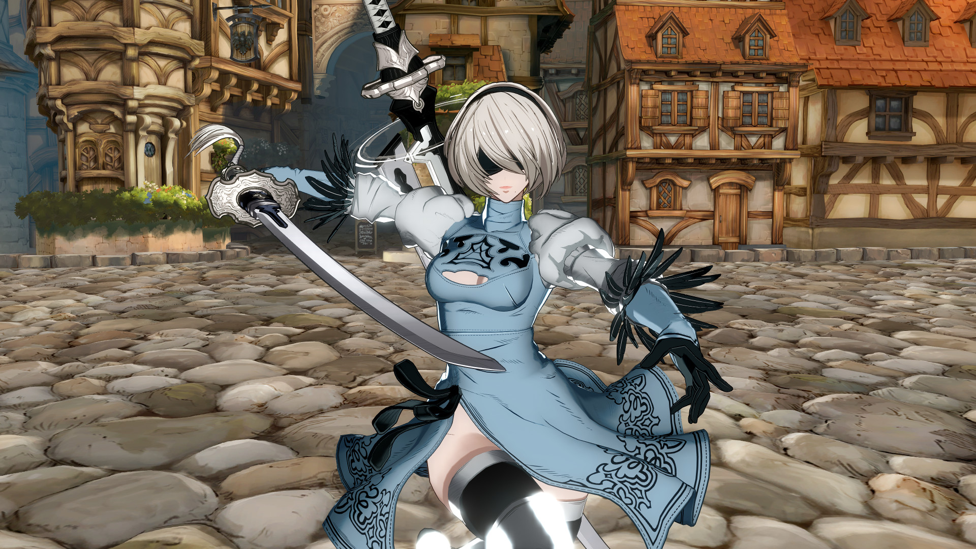 Kaine 2B (Colors 1-8) Mod for Granblue Fantasy Versus: Rising | GB ...