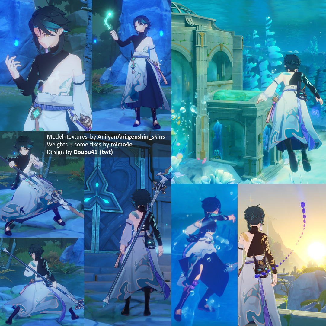 Xiao redesign - Auspicious Alatus Mod for Genshin Impact | GI Mods