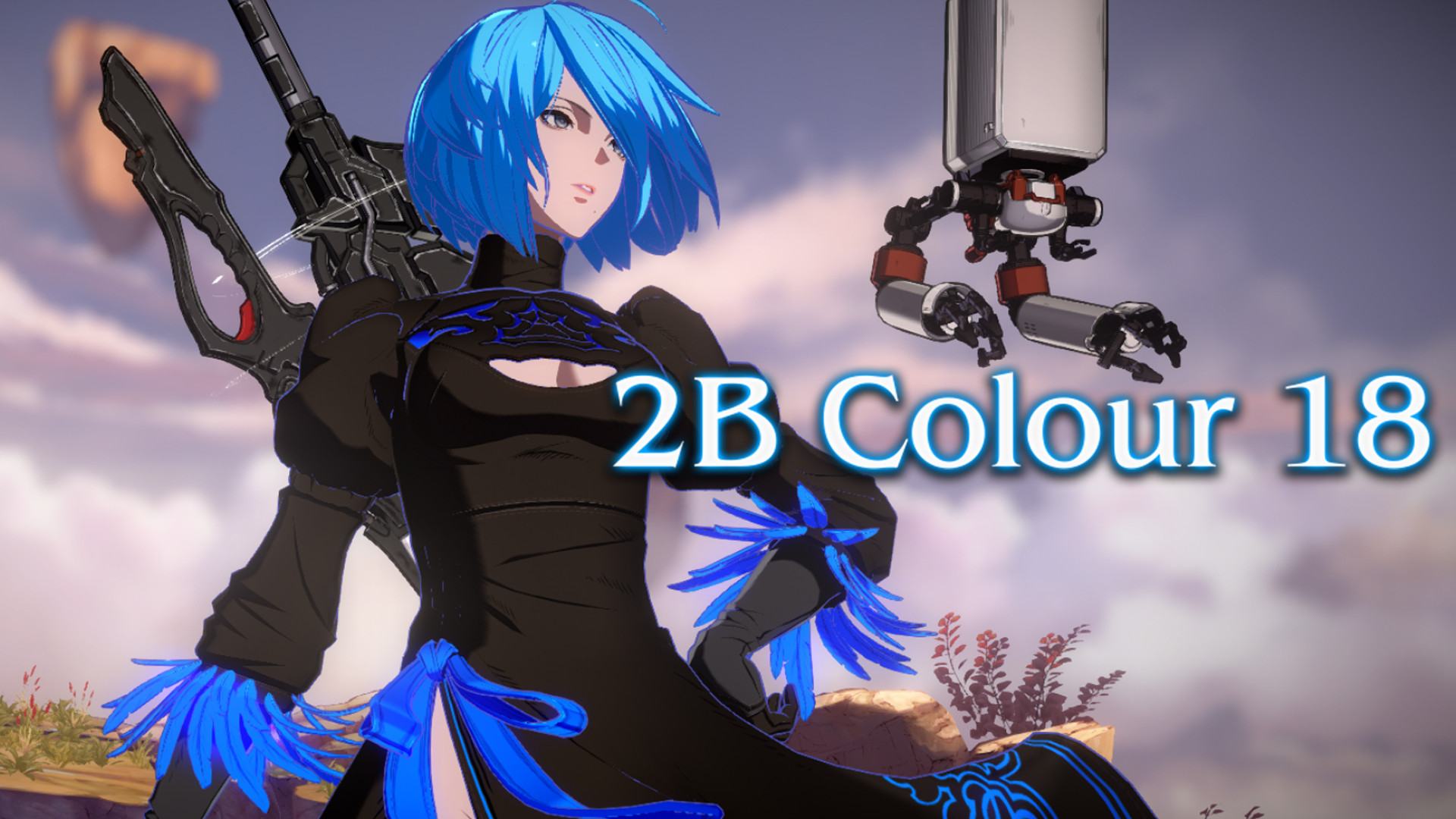2B Color 18 (nonofficial) Mod for Granblue Fantasy Versus: Rising | GB ...