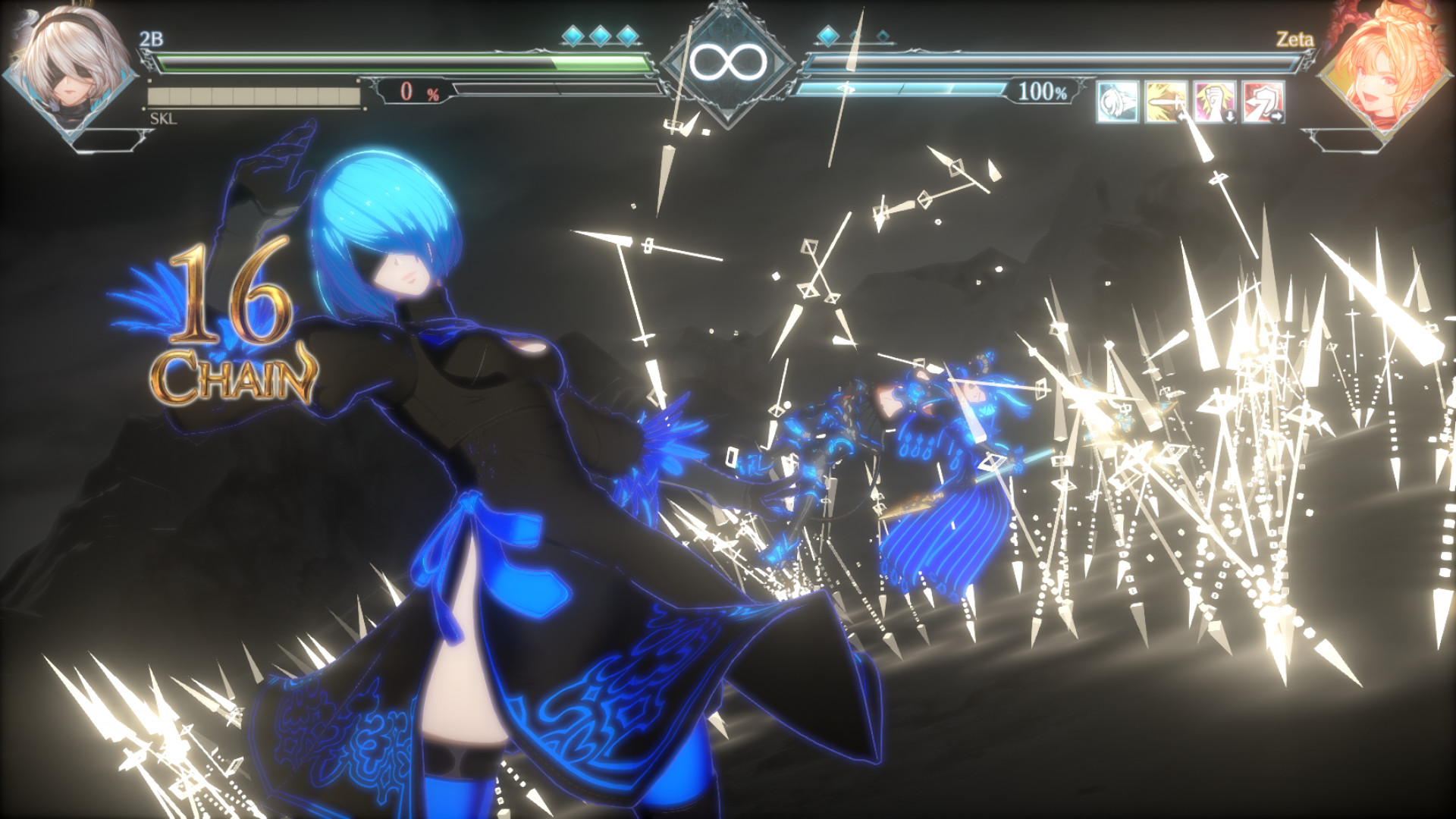 2B Color 18 (nonofficial) Mod for Granblue Fantasy Versus: Rising | GB ...