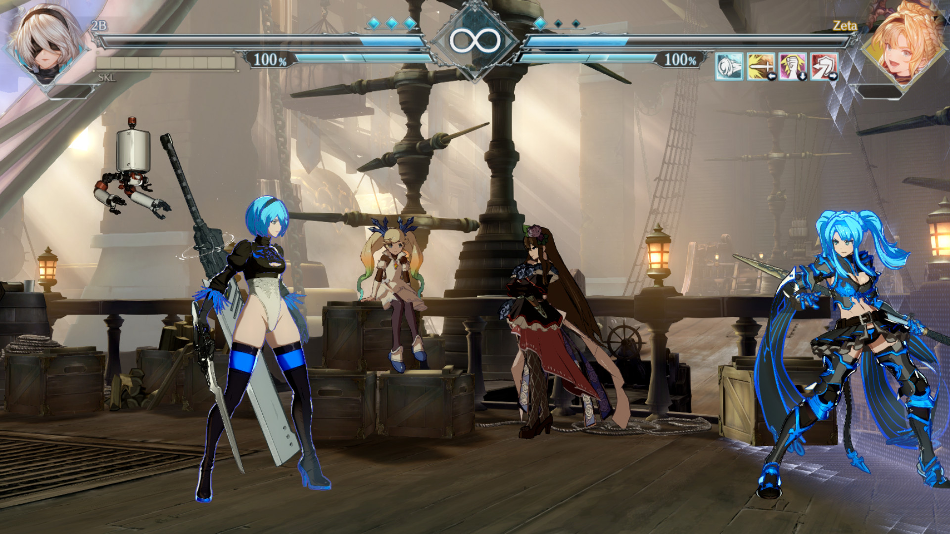 2B Color 18 (nonofficial) Mod for Granblue Fantasy Versus: Rising | GB ...