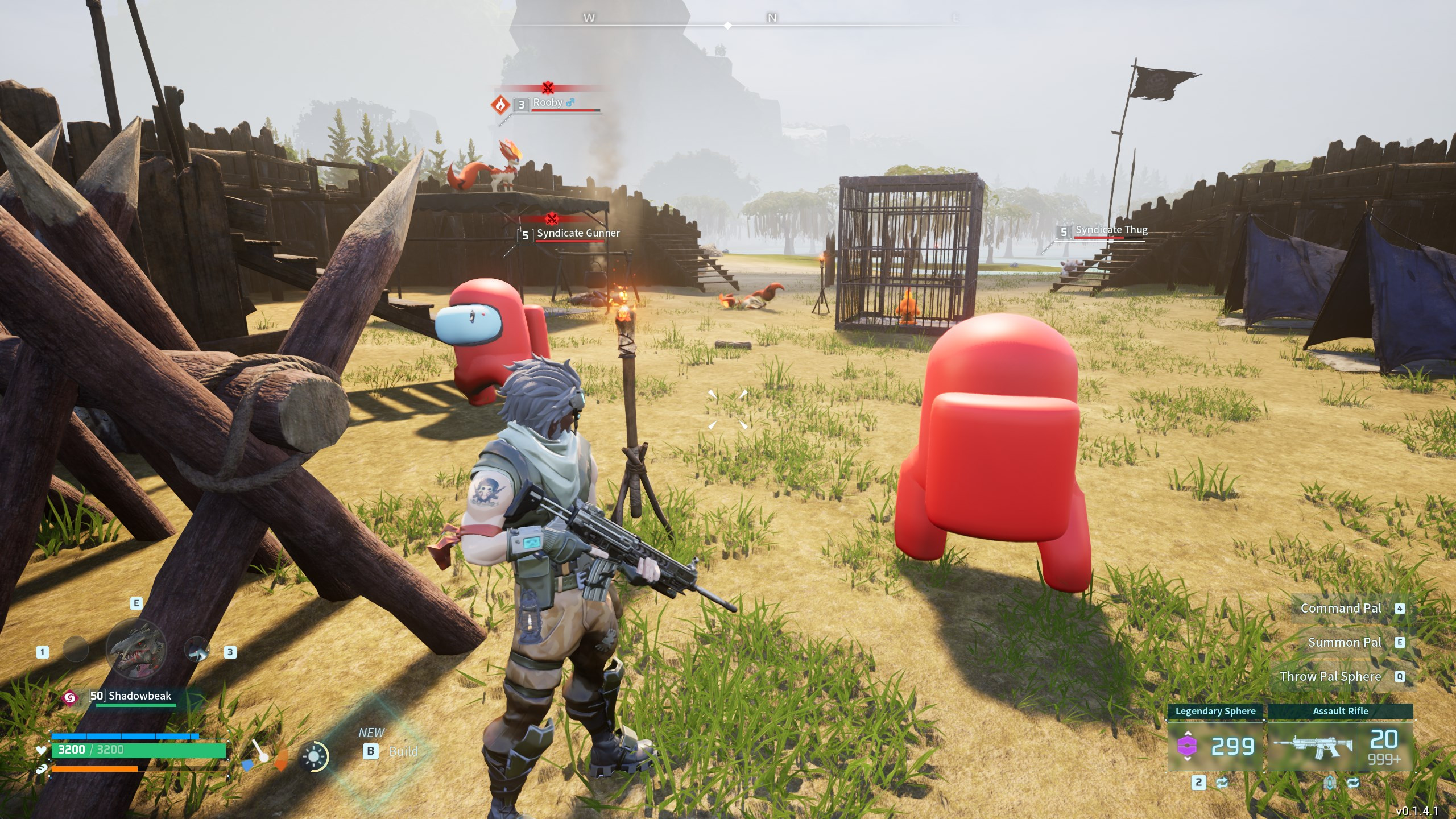 Among Us Red Crewmate Mod for Palworld | PAL Mods