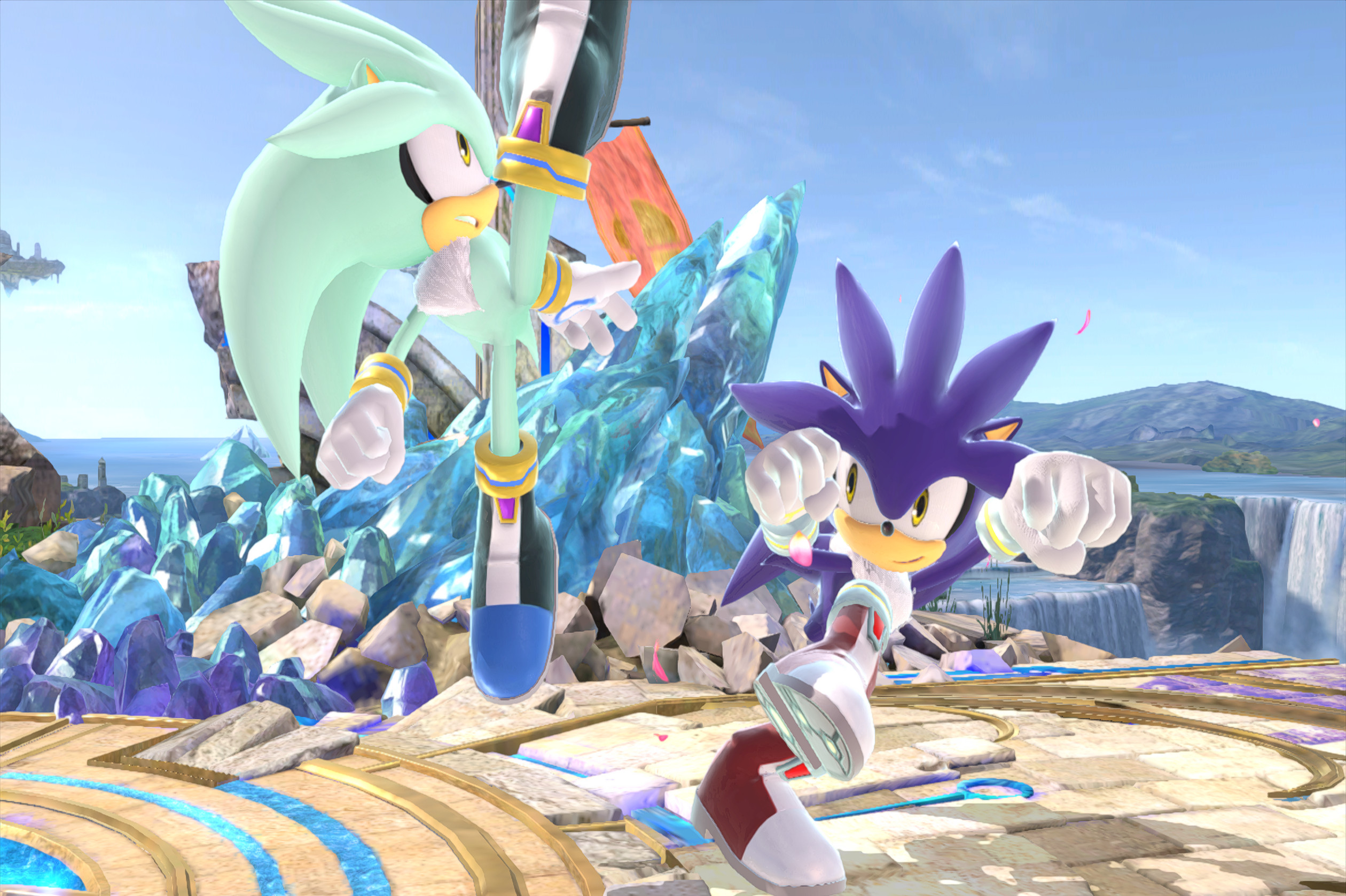 Silver Over Sonic 7 Extra Slots Mod for Super Smash Bros. Ultimate ...