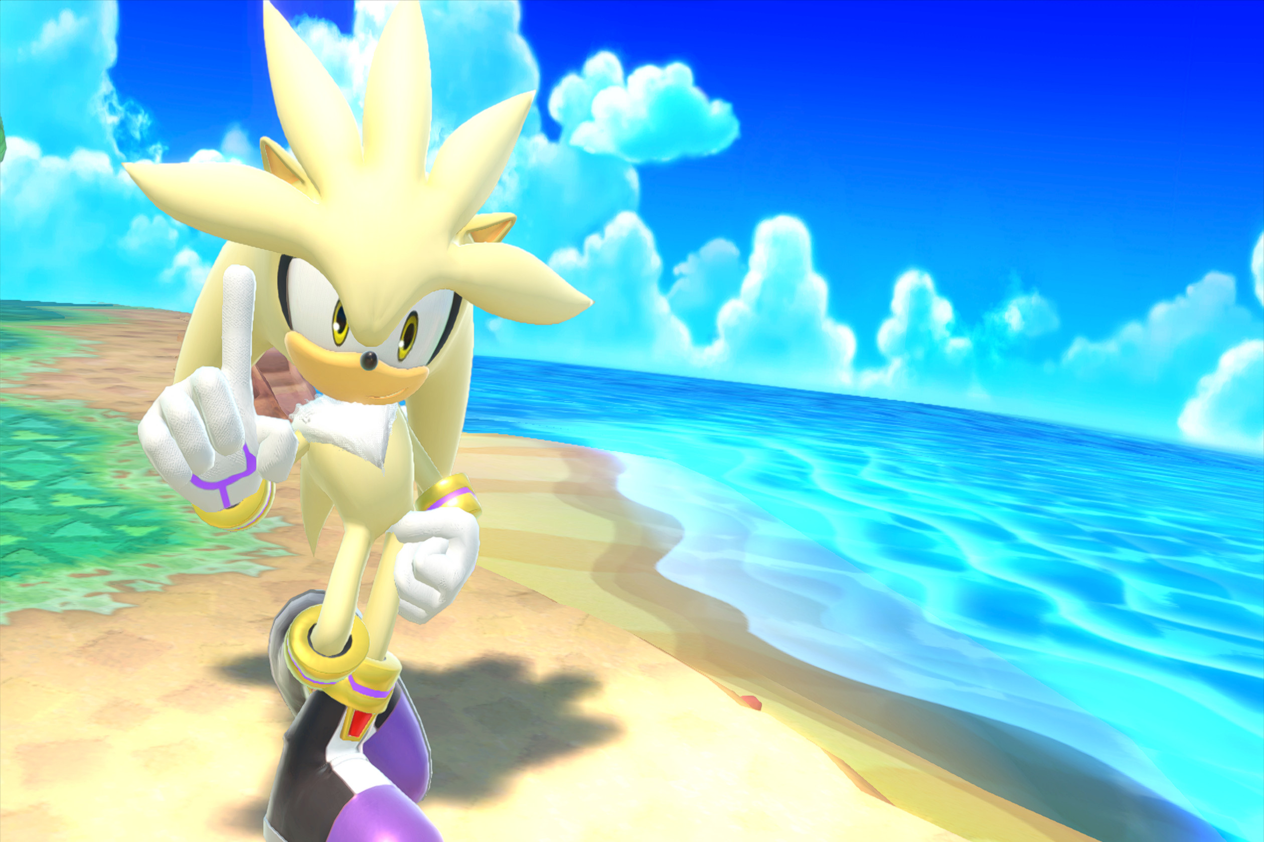 Silver Over Sonic 7 Extra Slots Mod for Super Smash Bros. Ultimate ...