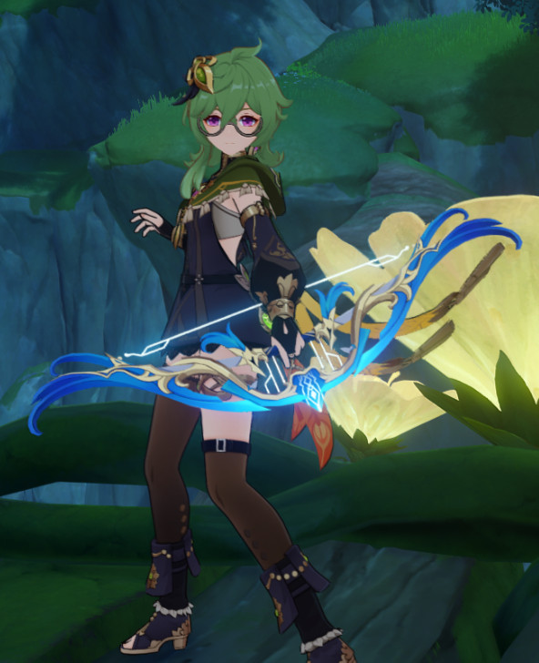 Collei with glasses Mod for Genshin Impact | GI Mods
