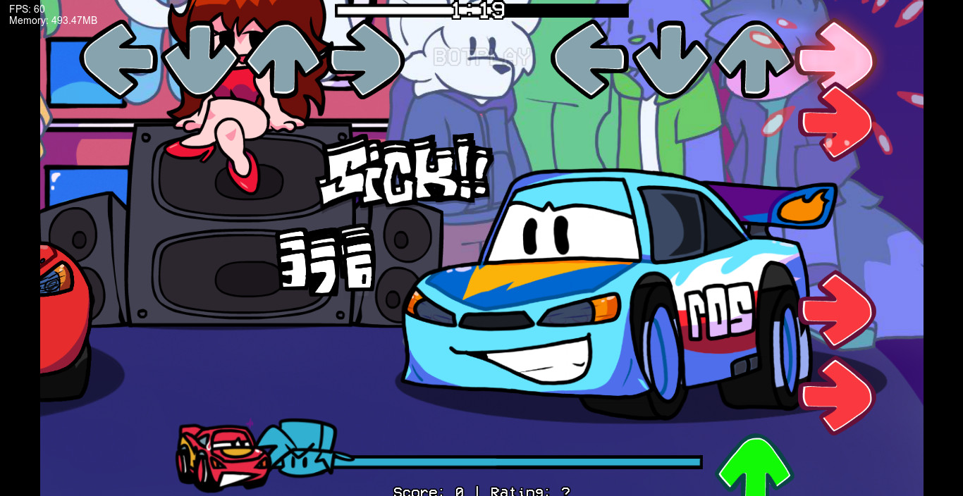 The funkin lightning (vs Lightning McQueen) Mod for Friday Night Funkin ...