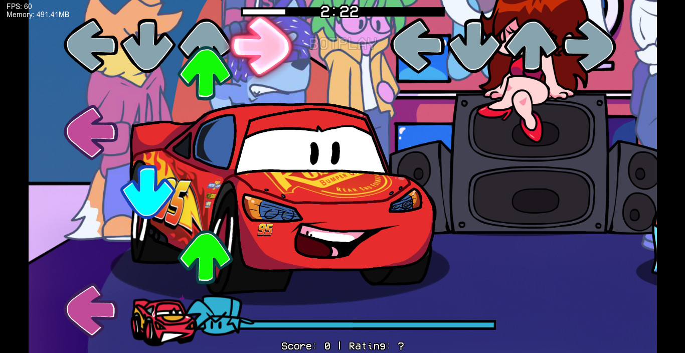 The funkin lightning (vs Lightning McQueen) Mod for Friday Night Funkin ...