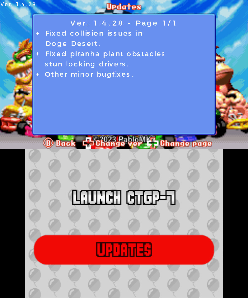 Mario Kart Super Circuit CTGP-7 Launcher Theme Mod for Mario Kart 7 ...