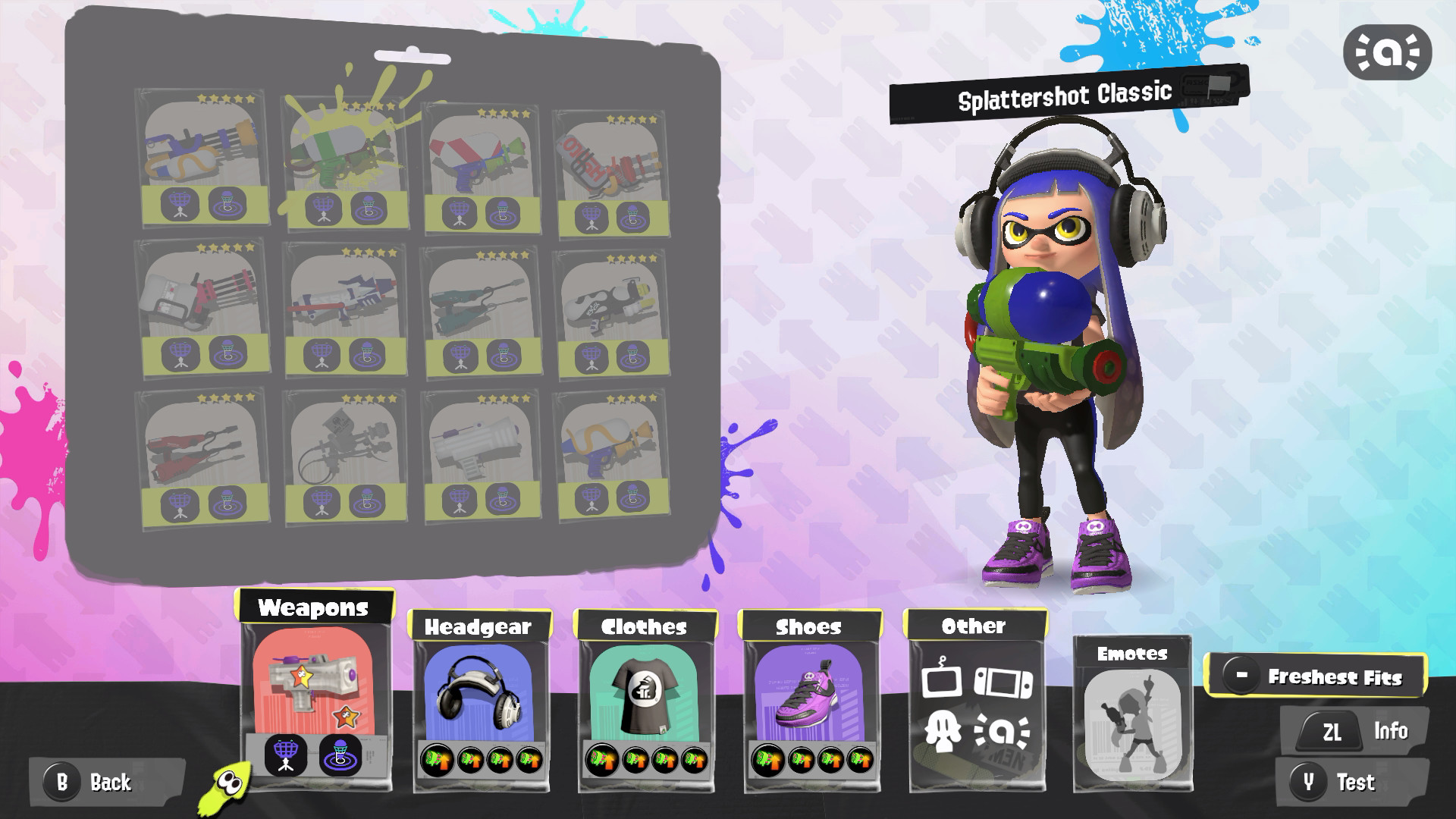 Grizzco + Custom Weapons Mod for Splatoon 3 | Splatoon 3 Mods