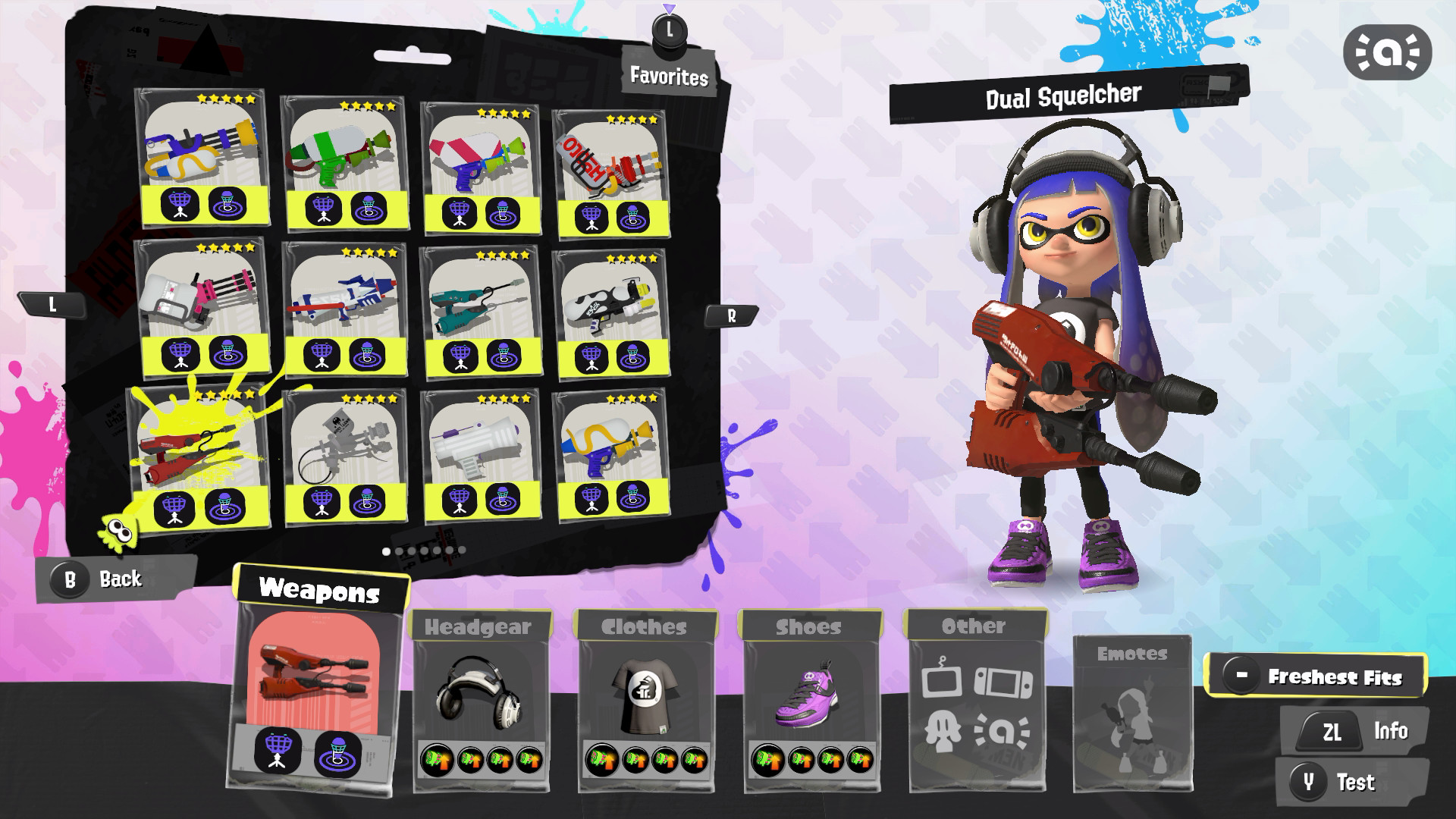 Grizzco + Custom Weapons Mod for Splatoon 3 | Splatoon 3 Mods