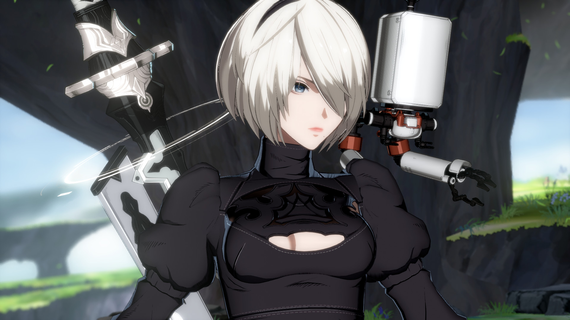 Blindfoldless 2B Mod for Granblue Fantasy Versus: Rising | GB Rising Mods