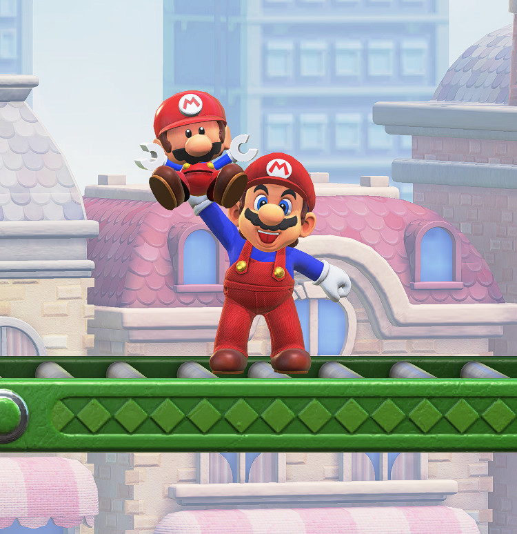 Classic Mario + Classic Mini Mario Mod for Mario vs Donkey Kong (Switch ...