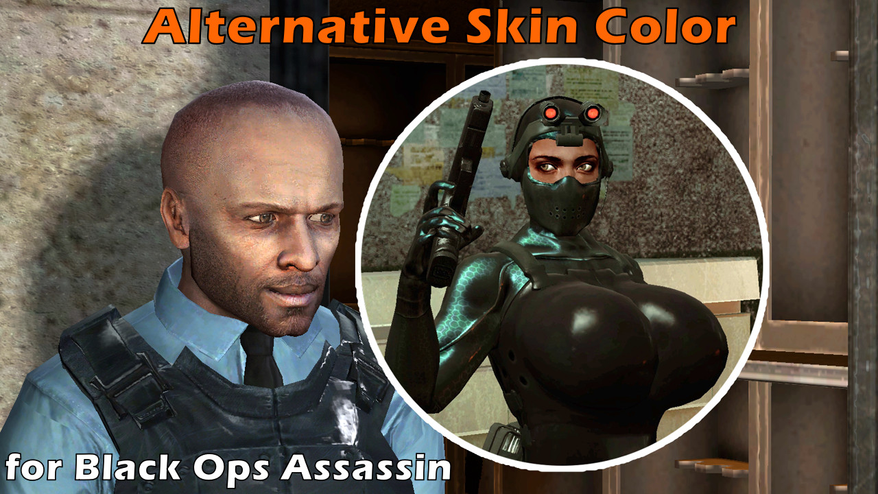 Alternative Skin Color for Black Ops Assassin Mod for Black Mesa | BM Mods