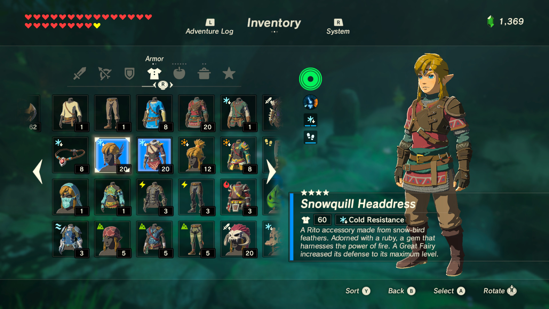 Custom Set over Snowquill Set- Snow Boots included Mod for The Legend ...