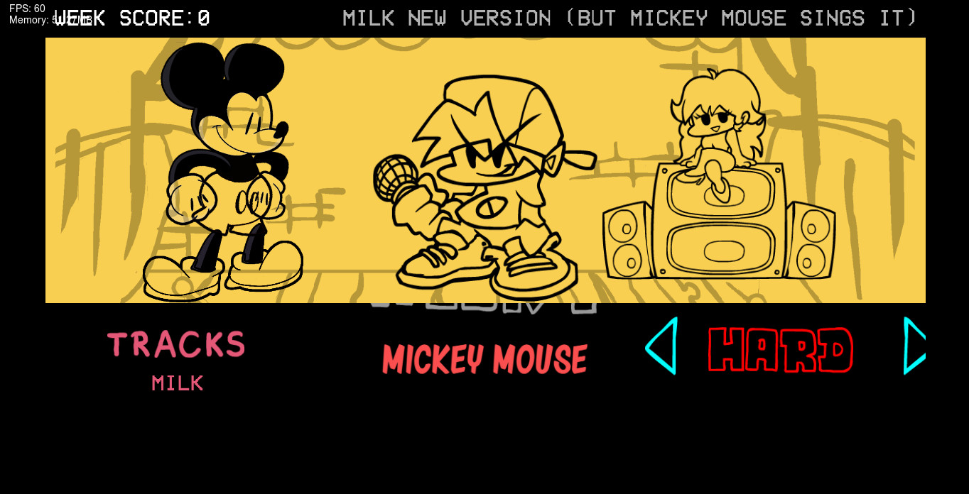 Milk New Version (But Mickey Mouse Sings It) Mod for Friday Night ...