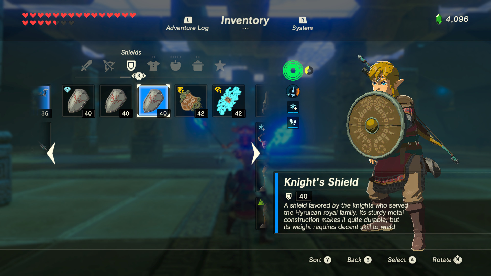 Traveler's Shield over various Shields Mod for The Legend of Zelda ...