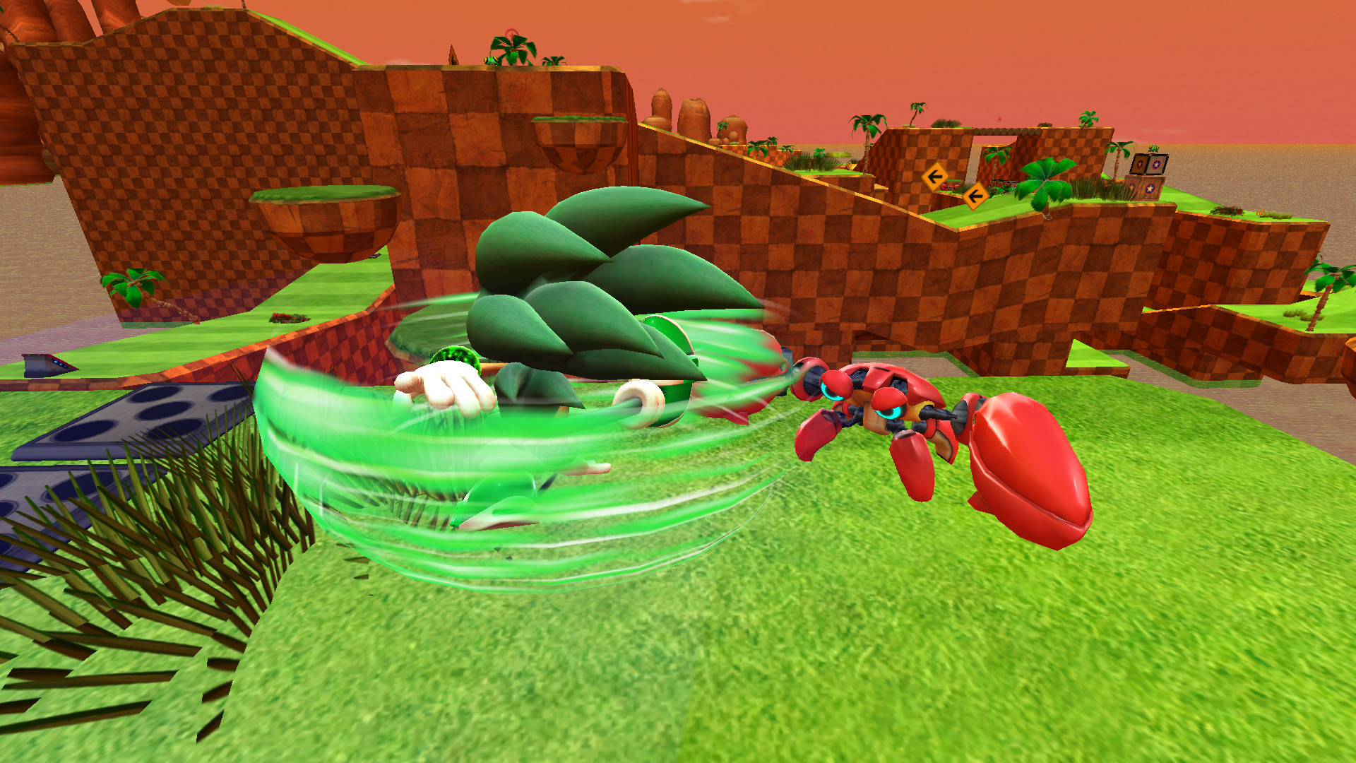 Emerald Sonic Mod for Sonic World DX | SWDX Mods