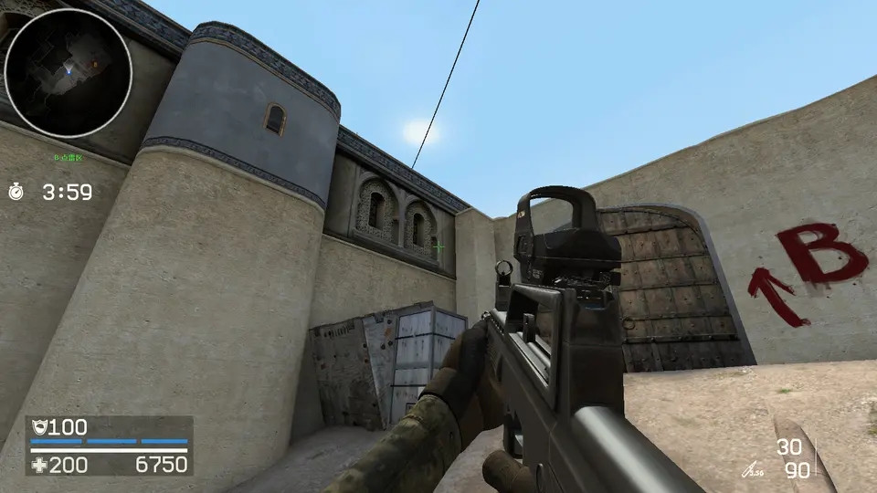 QBZ95 + Holosun 510c (supports ADS) Mod for Counter-Strike: Source | CS ...