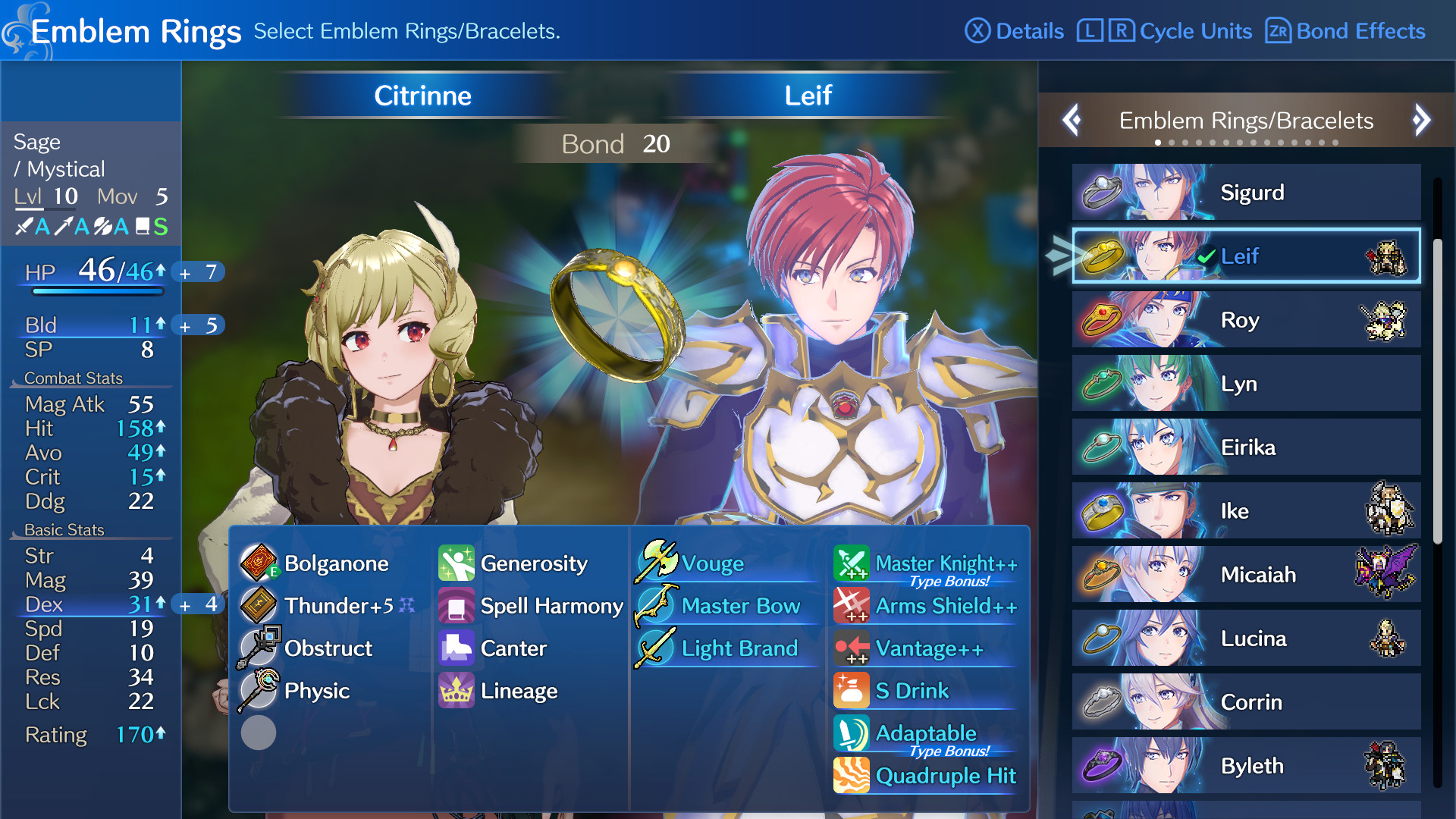 Emblem Leif Buffs Mod for Fire Emblem Engage | FEE Mods