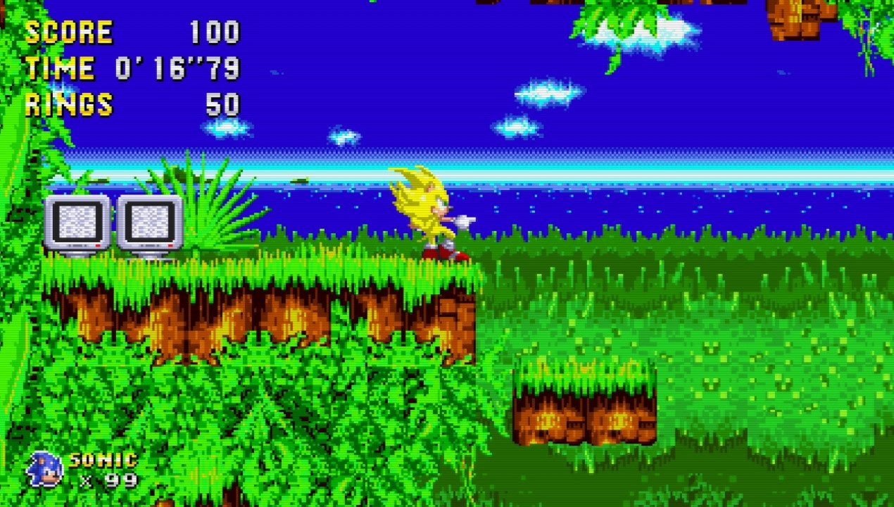 Back Waiting Pose Sonic Sprite Mod for Sonic 3 A.I.R. | S3AIR Mods