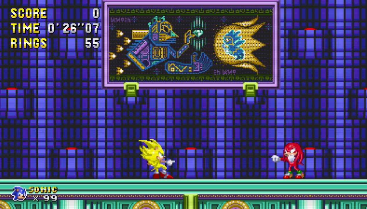 Back Waiting Pose Sonic Sprite Mod for Sonic 3 A.I.R. | S3AIR Mods