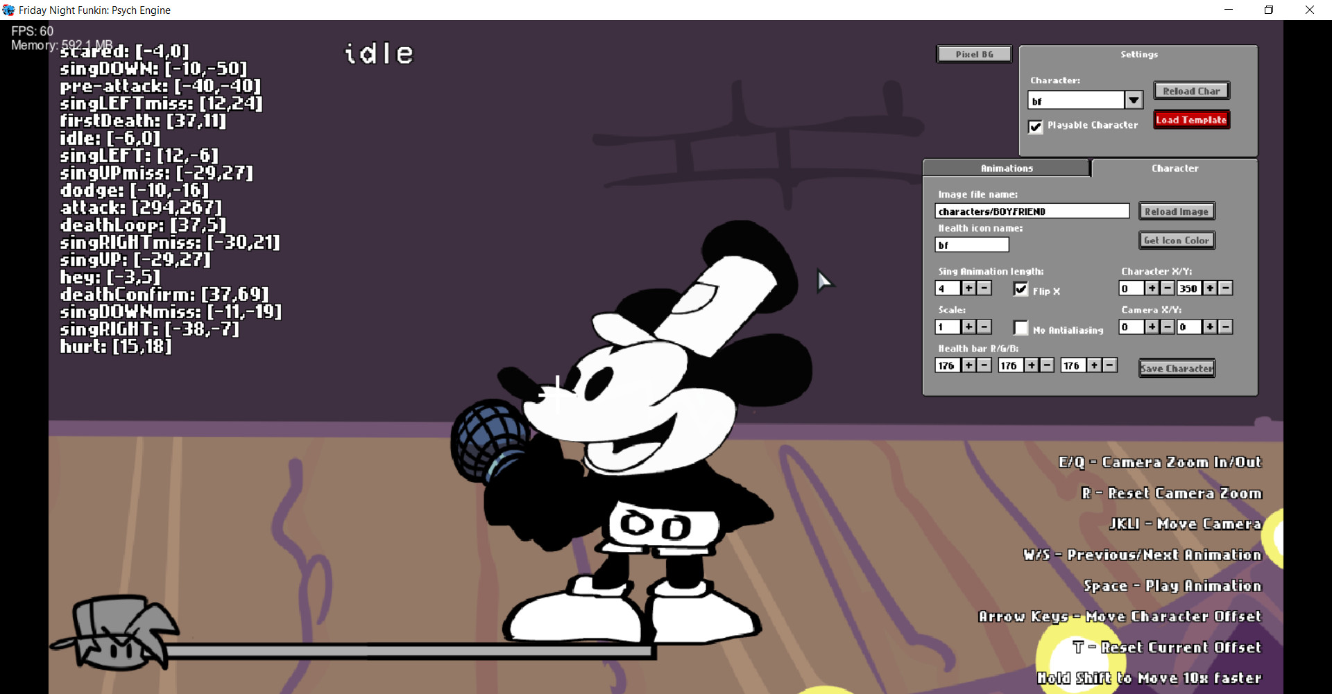 Steamboat willie over Boyfriend(RR parody) Mod for Friday Night Funkin ...