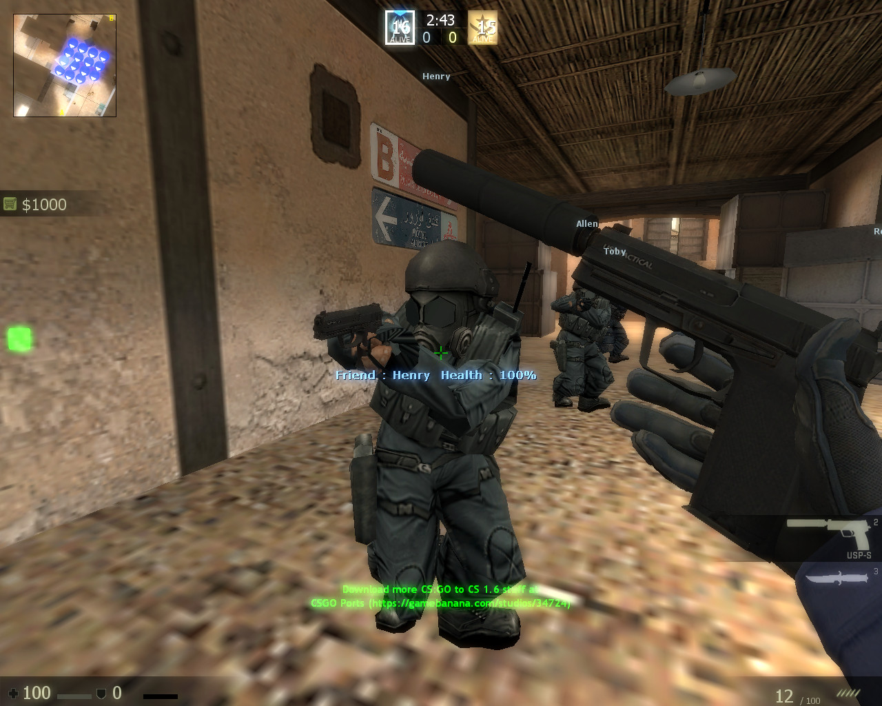 Babies Player Models With CZ&CSO Support Mod for Counter-Strike 1.6 ...