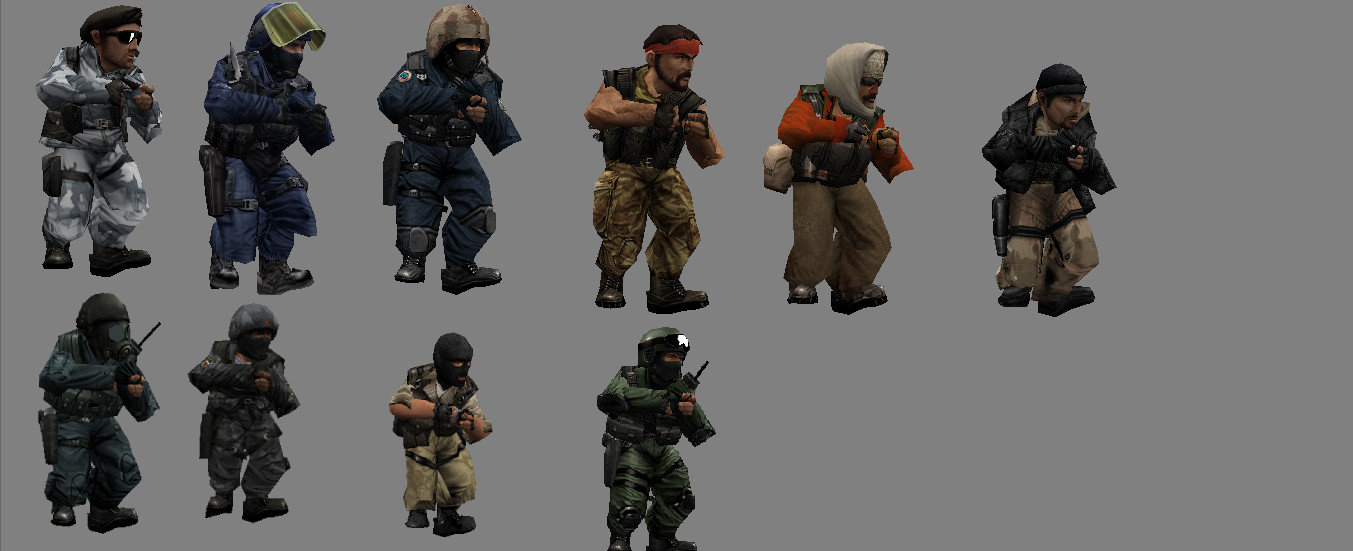 Babies Player Models With CZ&CSO Support Mod for Counter-Strike 1.6 ...