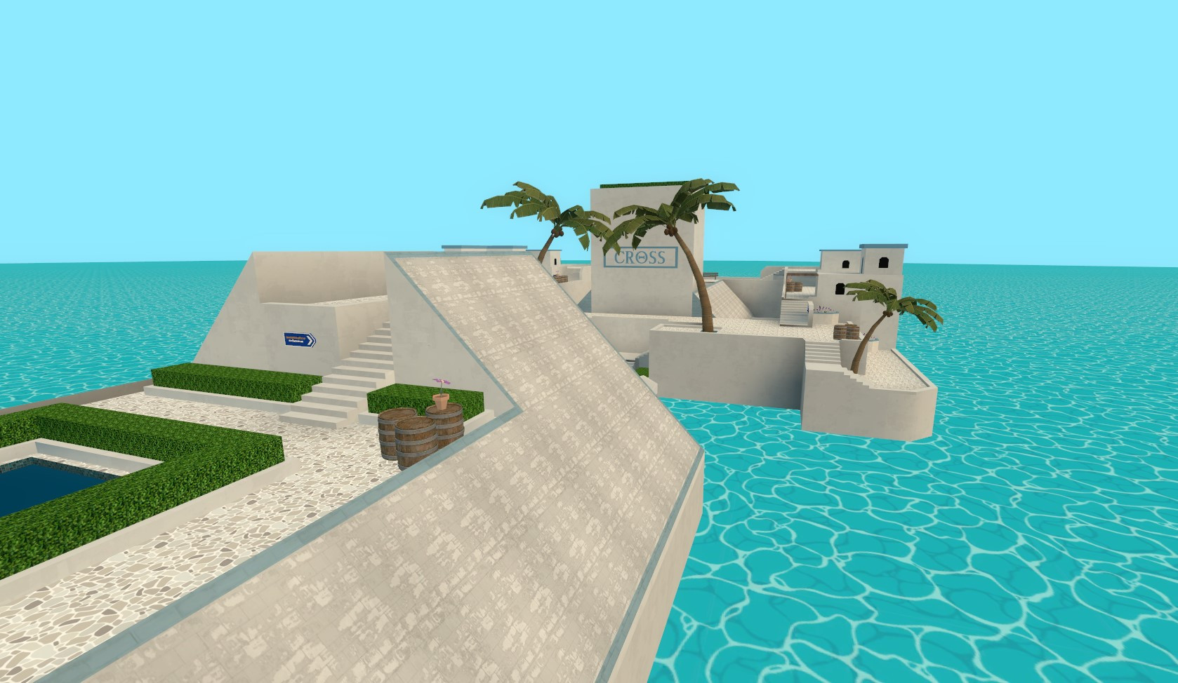 Surf_santorini (CSS) Mod for Counter-Strike: Source | CS:S Mods