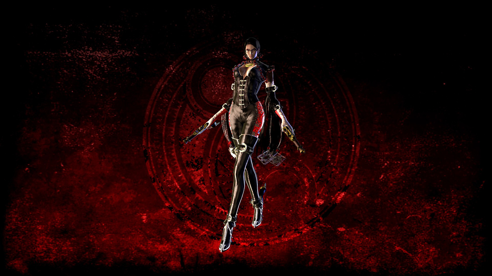 Red & Black Bayonetta 3 Design Mod for Bayonetta | BAYO PC Mods