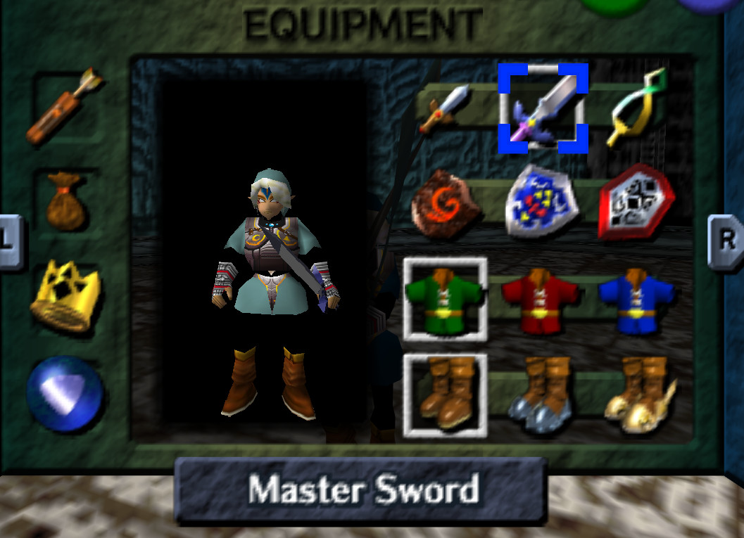 N64 Fierce Deity Link over Adult Link Mod for Ship of Harkinian ...