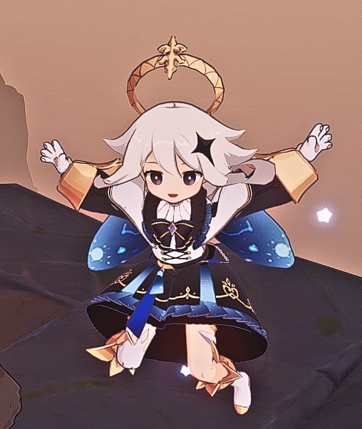 Comfy Paimon Mod for Genshin Impact | GI Mods