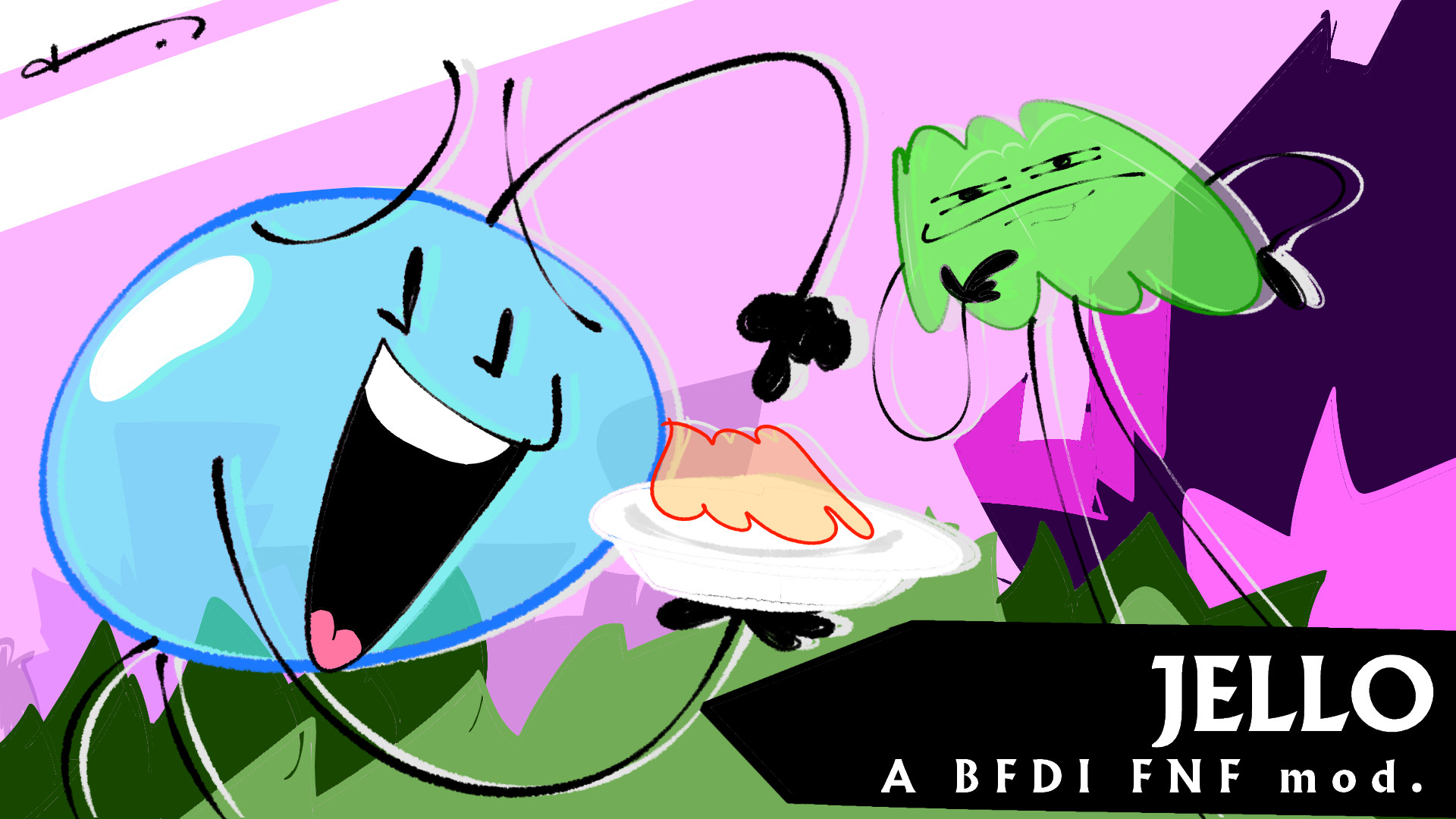 Jello - A BFDI FNF Mod Mod for Friday Night Funkin' | FNF Mods