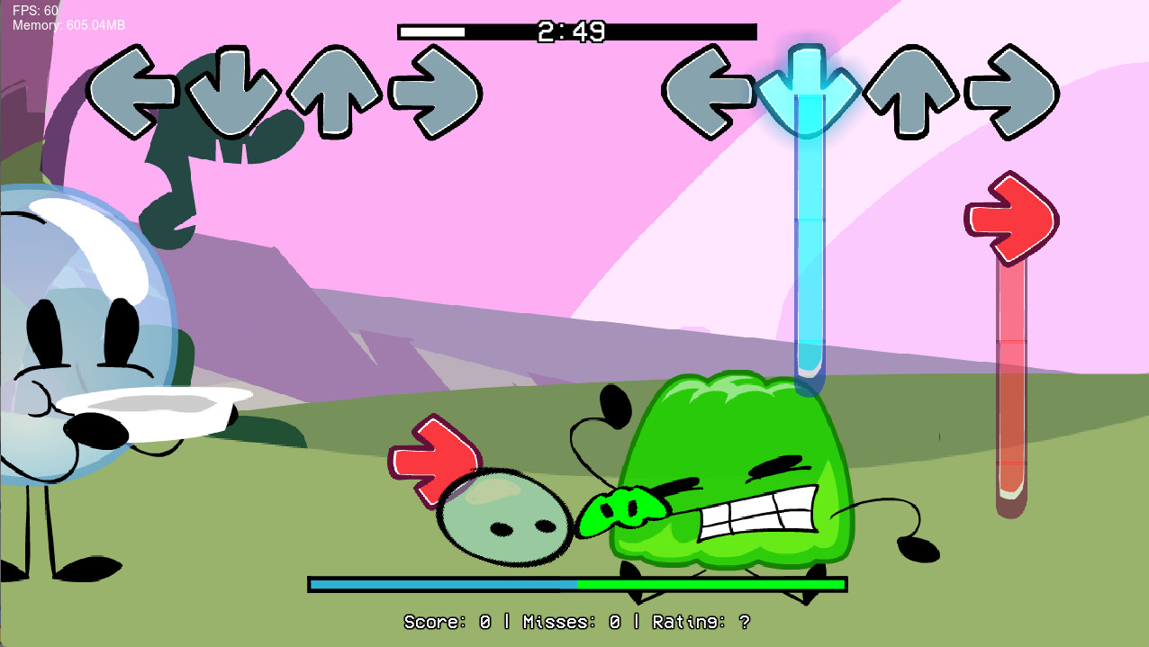 Jello - A BFDI FNF Mod Mod for Friday Night Funkin' | FNF Mods