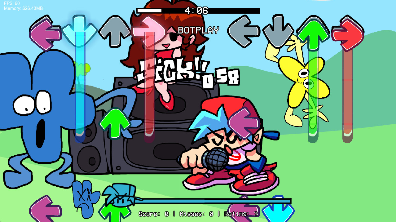 Jello - A BFDI FNF Mod Mod for Friday Night Funkin' | FNF Mods