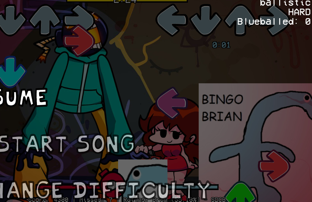 VS Bingo Brian Mod for Friday Night Funkin' | FNF Mods