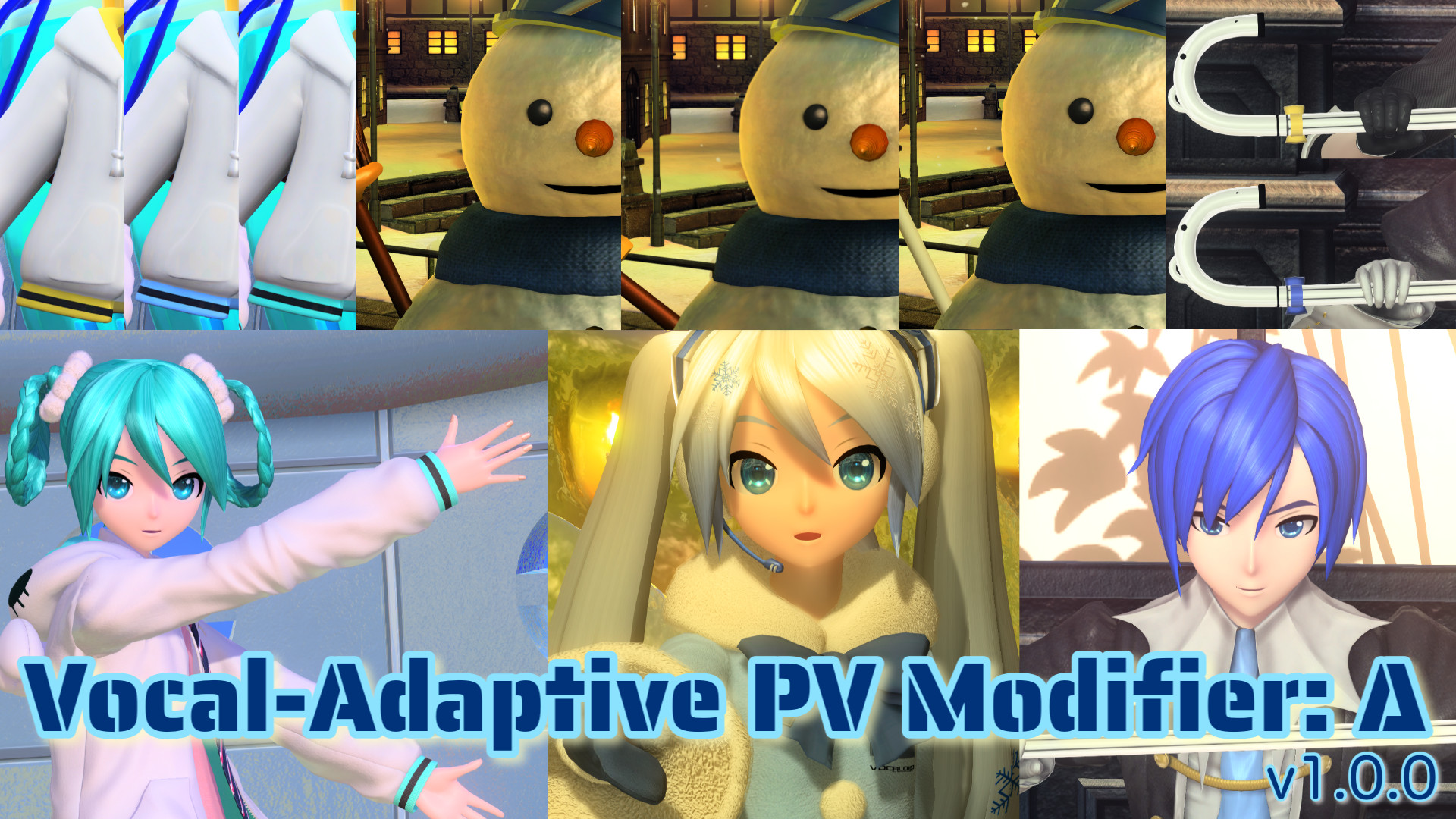 Vocal-Adaptive PV Modifier: Δ Mod for Hatsune Miku: Project DIVA Mega ...