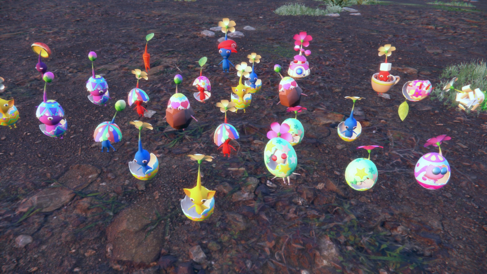 Pikmin over Koco Mod for Sonic Frontiers | Frontiers Mods