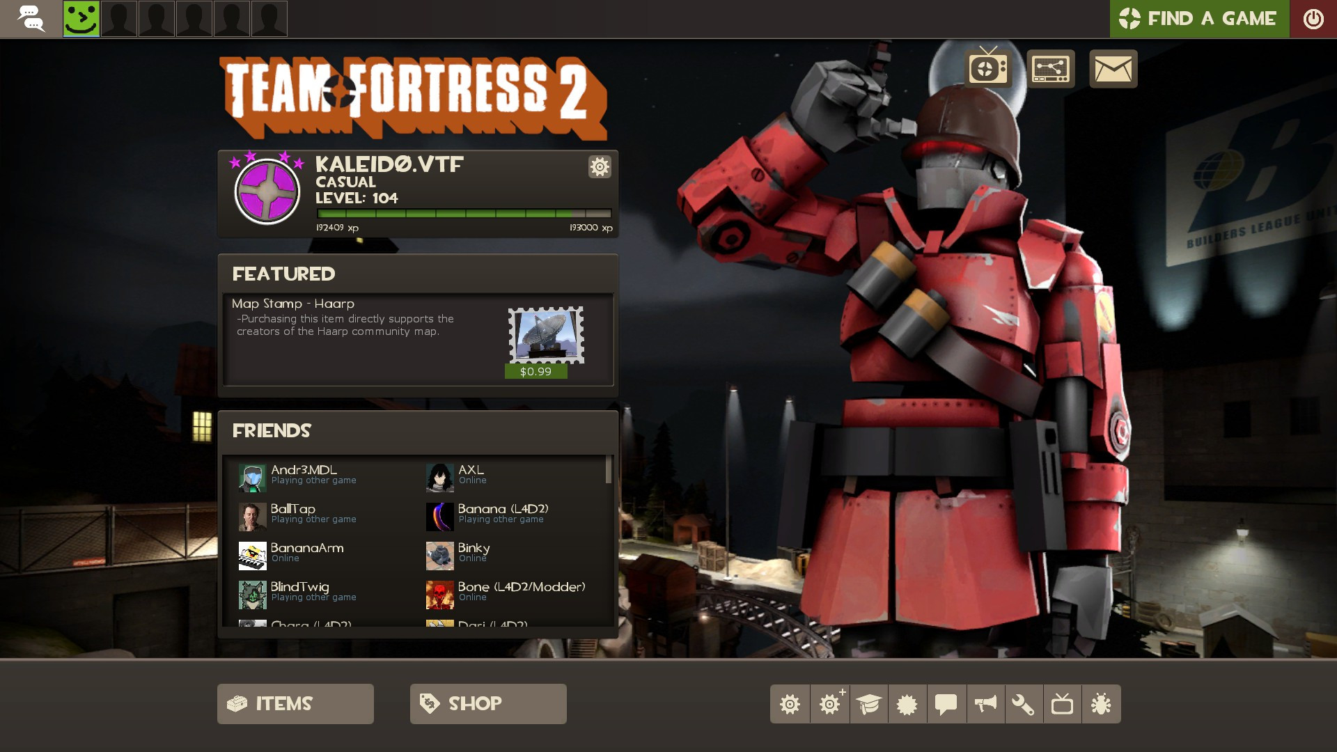 Cut MVM Main Menu Characters Mod for Team Fortress 2 | TF2 Mods