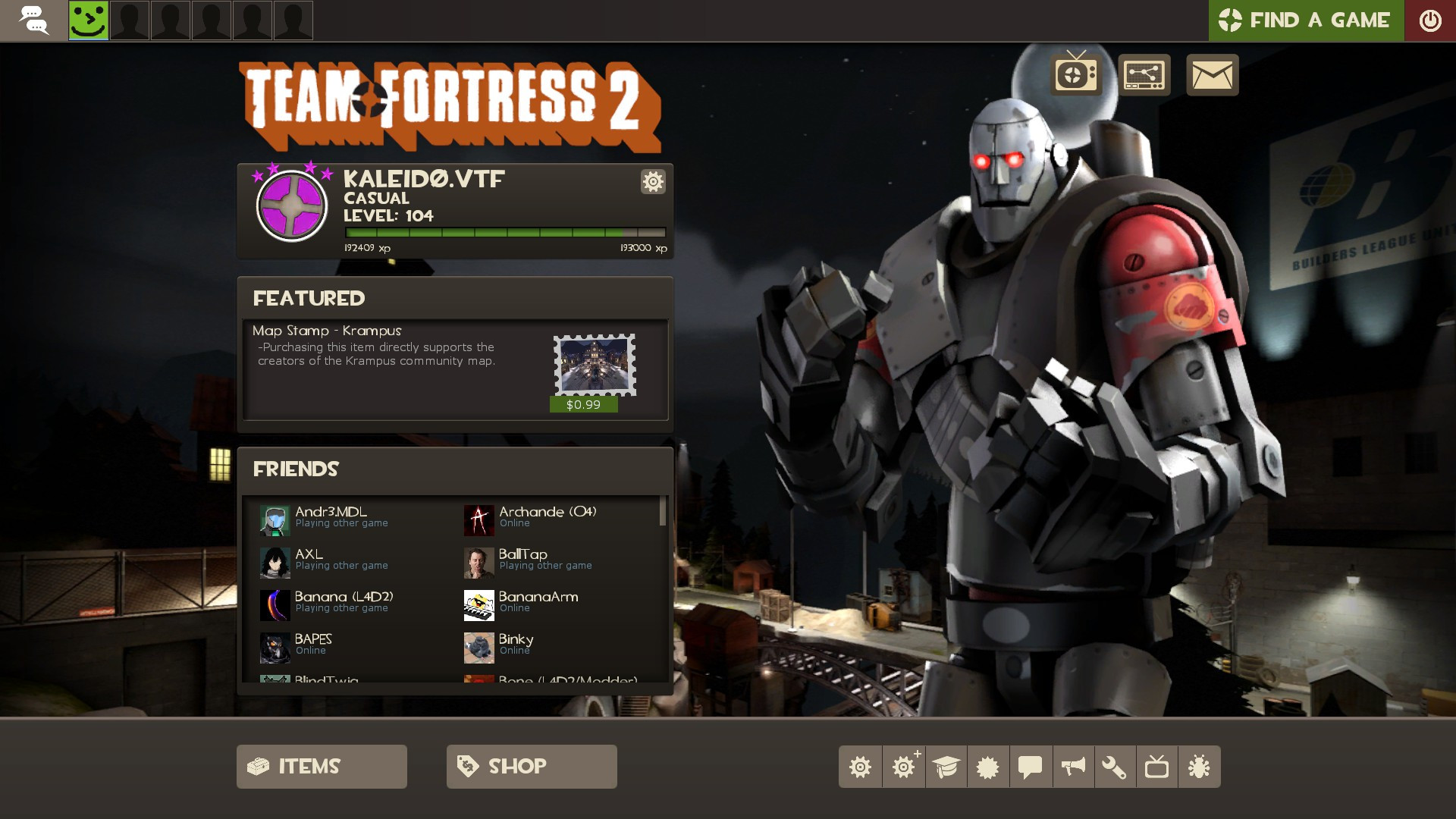 Cut MVM Main Menu Characters Mod for Team Fortress 2 | TF2 Mods