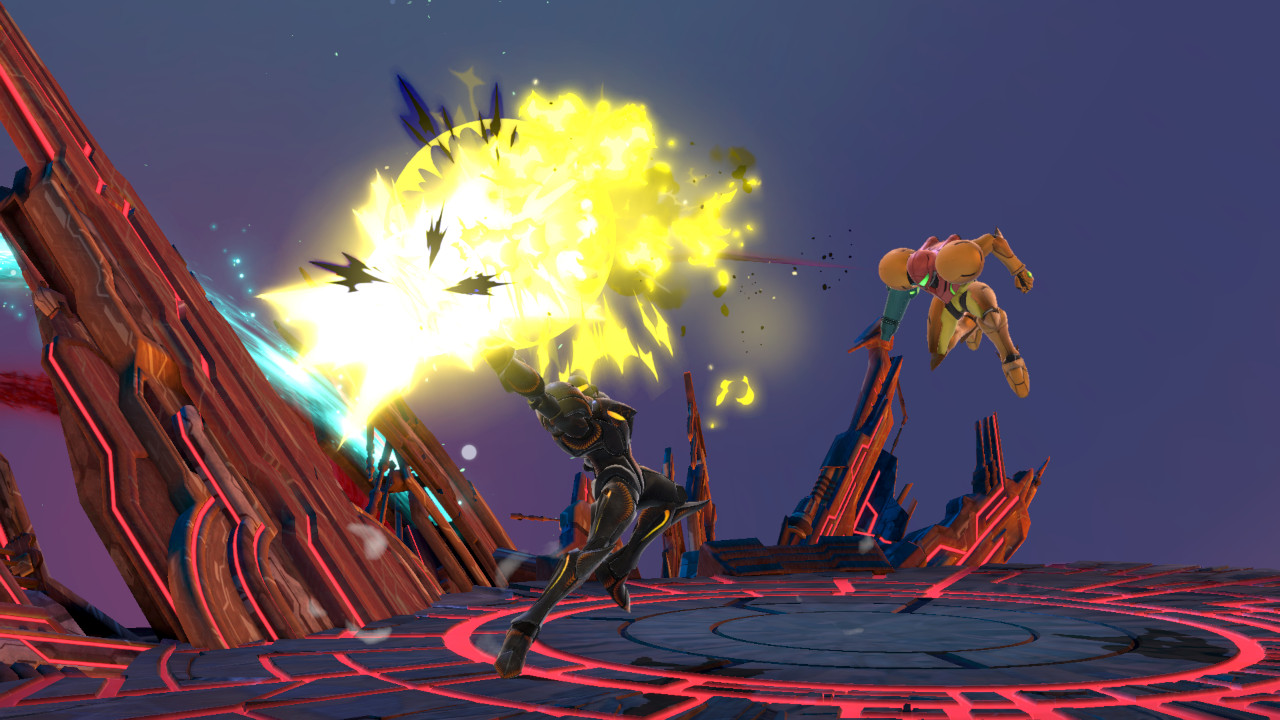 Dark Samus Gold Effects Mod for Super Smash Bros. Ultimate | SSBU Mods