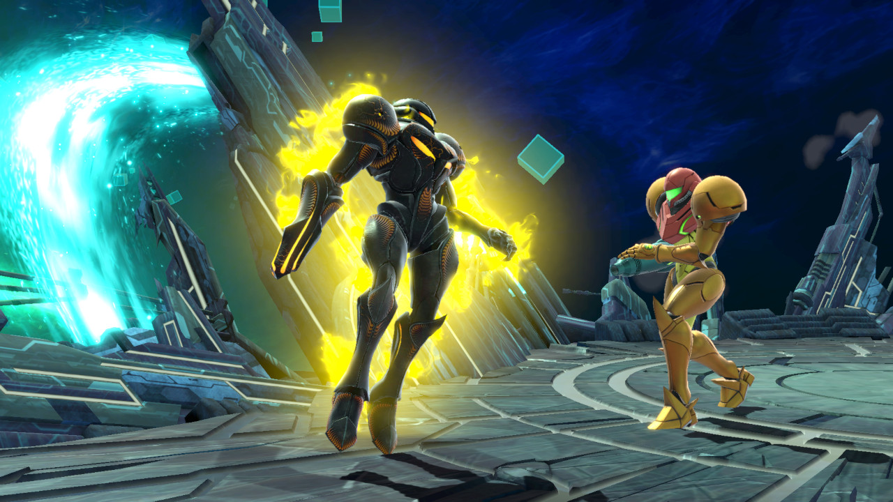 Dark Samus Gold Effects Mod for Super Smash Bros. Ultimate | SSBU Mods