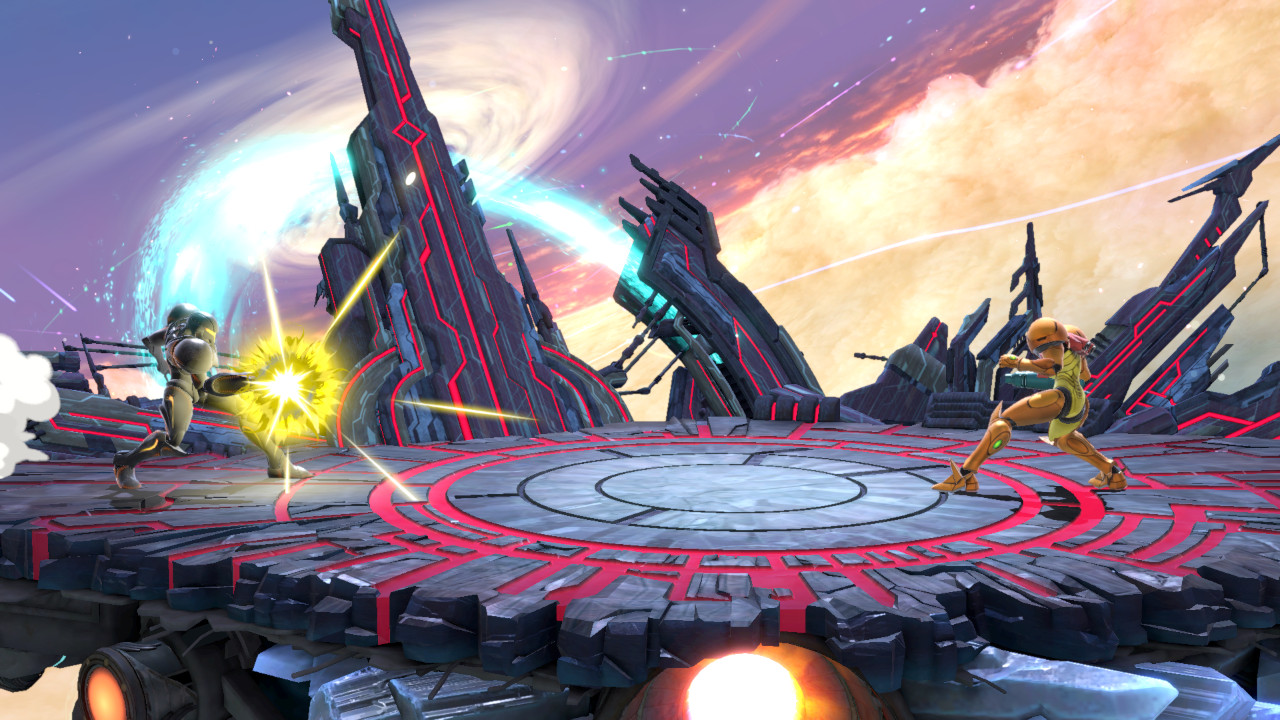 Dark Samus Gold Effects Mod for Super Smash Bros. Ultimate | SSBU Mods
